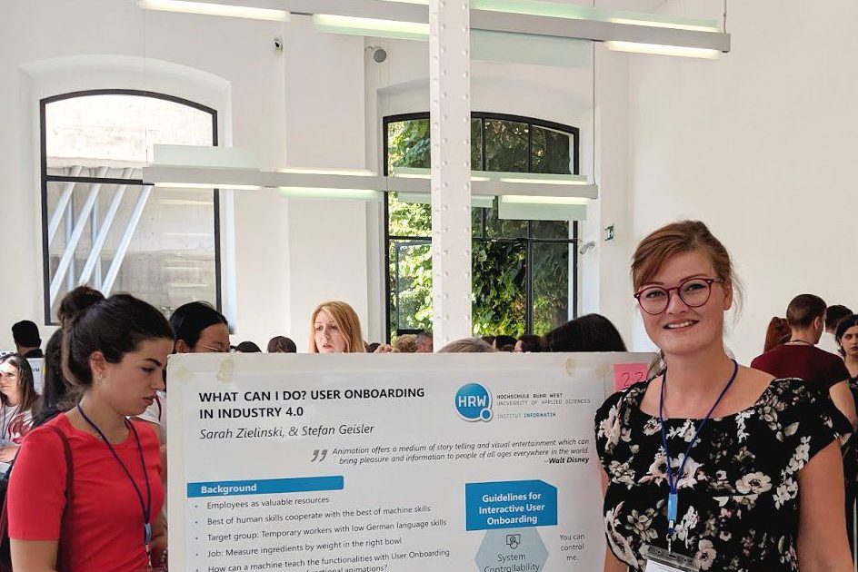 Sarah Zielinski bei der ACM womENcourage in Rom | UX Space @ Hochschule ...